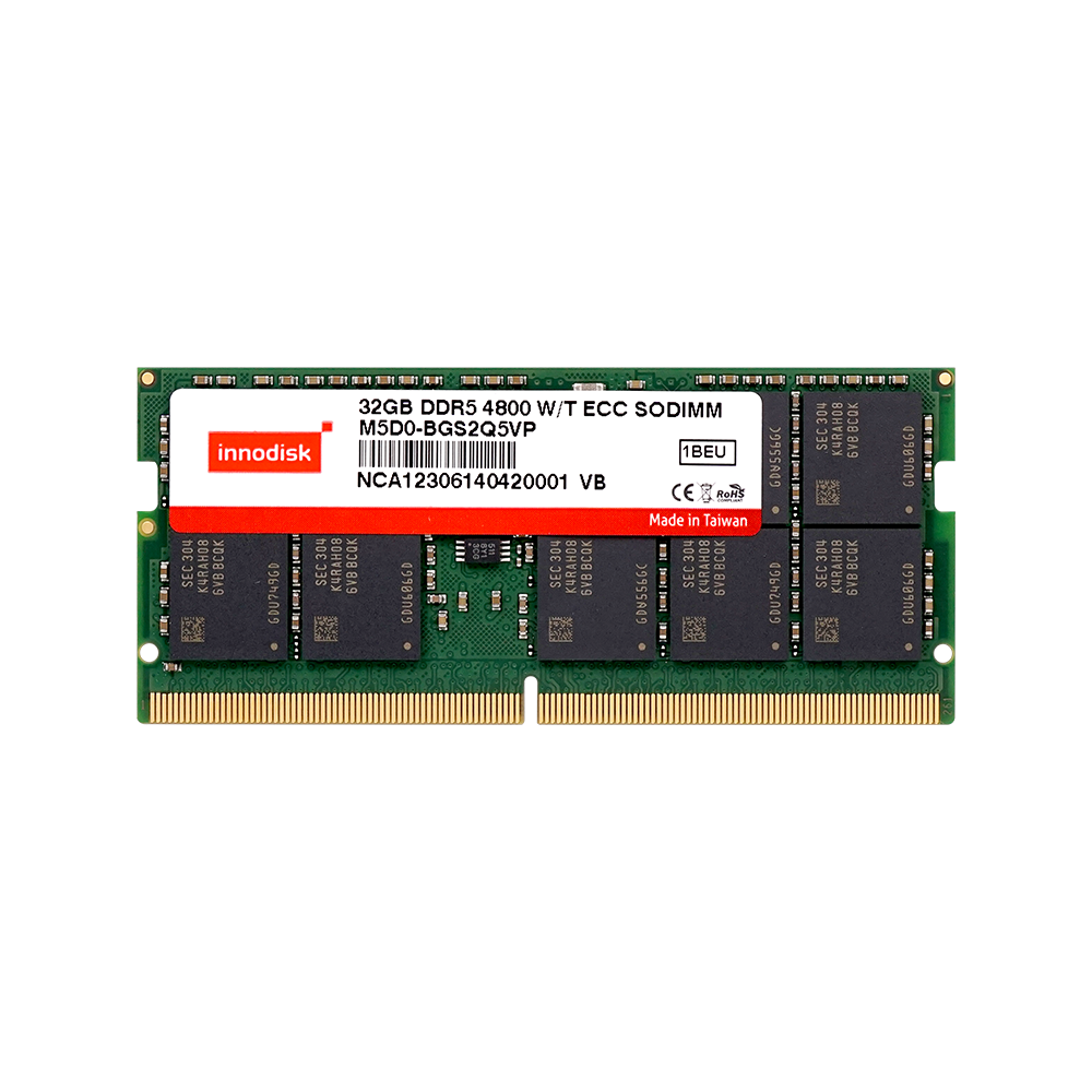 DDR5 Wide Temp. ECC SODIMM | DDR5 Memory Module - Innodisk Corporationbbb